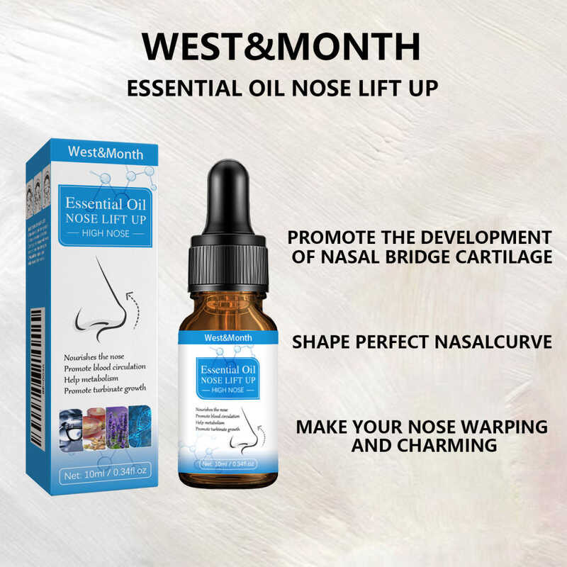 West&Month Essential Oil Nose Lift Up Bridge Liquid Nasal Lifting ...