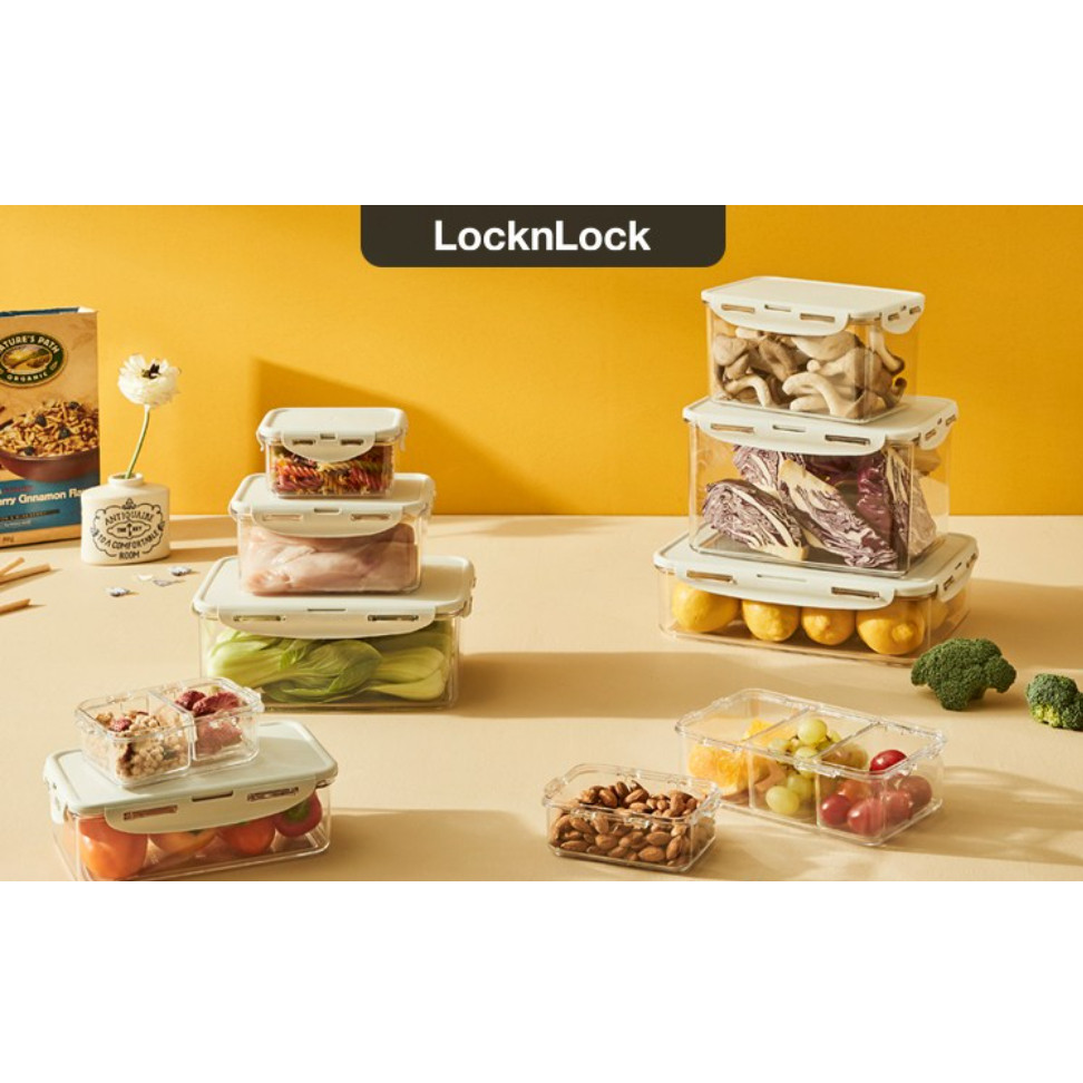 DAISO - Lock&Lock Antibacterial Stackable Airtight Containers ...