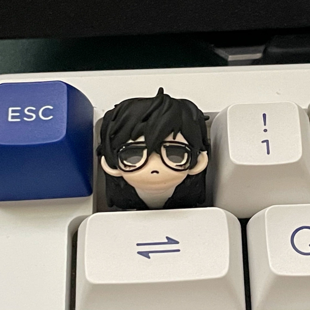 Amamiya Ren Keycaps Cute Cartoon MX Switch 3D Mechanical Resin Keycaps ...