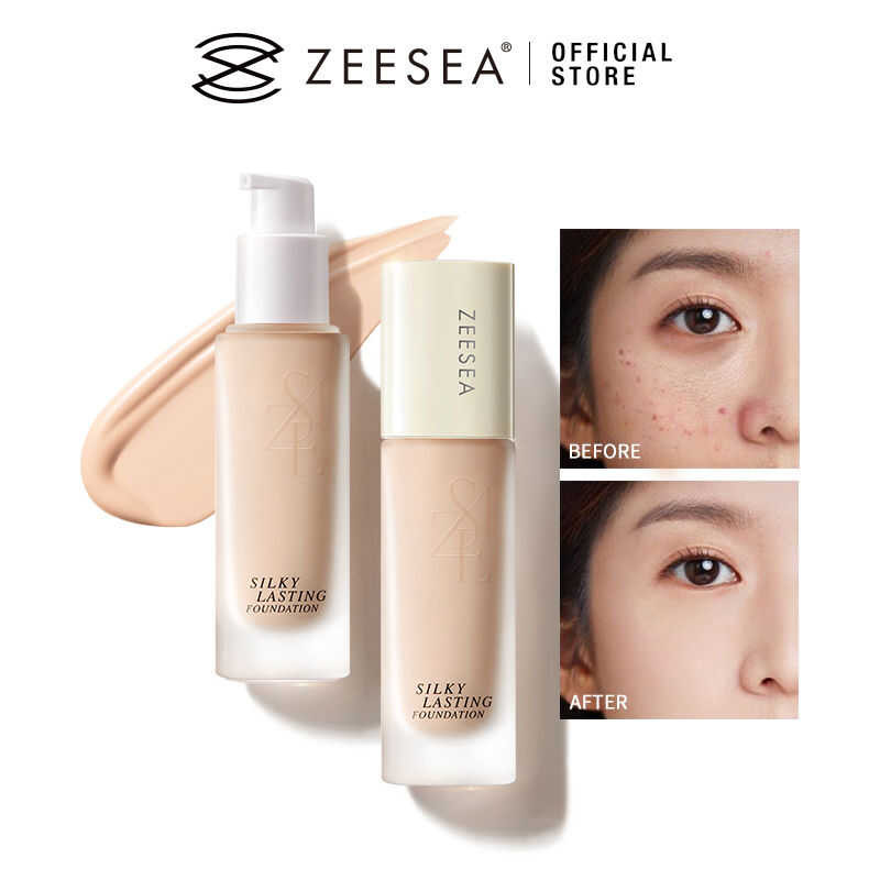 ZEESEA Liquid Foundation Makeup Oil Control Long Lasting Moisturizing ...