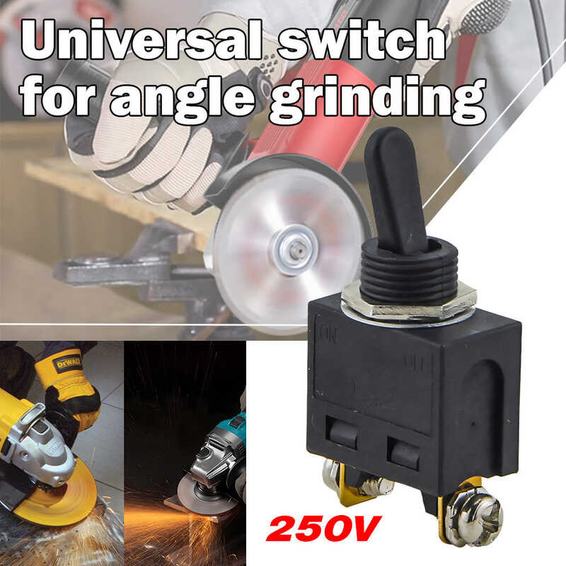 On And Off Replacement 250V Position Toggle Switch For Angle Grinder ...