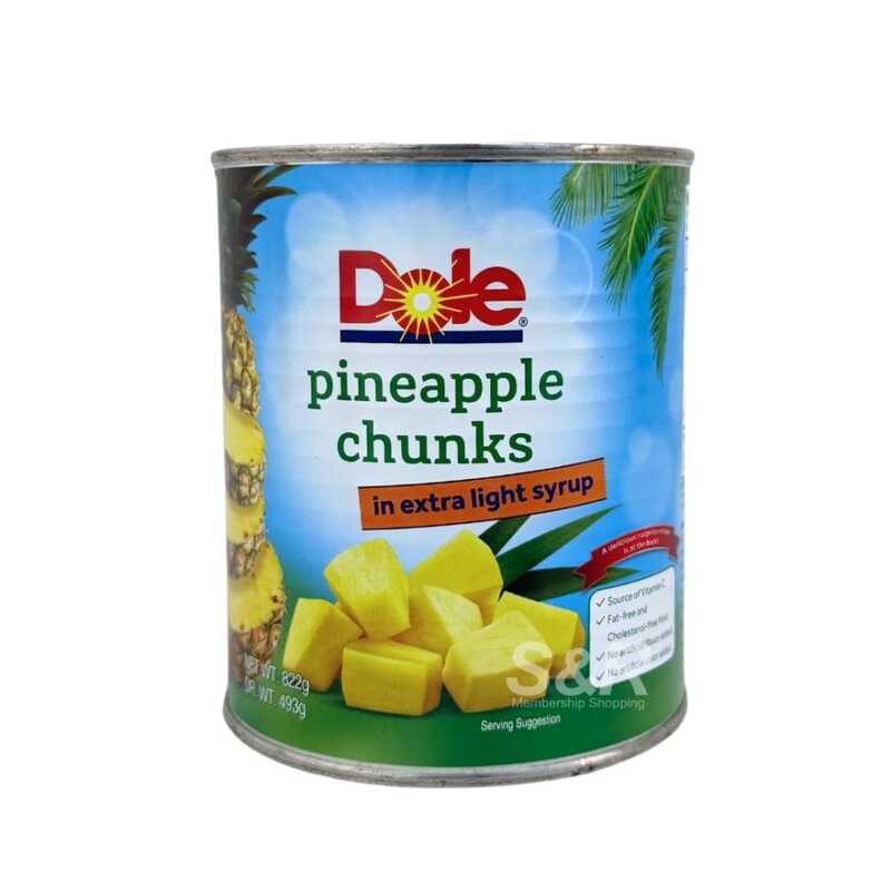 Dole Pineapple Chunks In Extra Light Syrup 822G Dhbn | Shopee Philippines