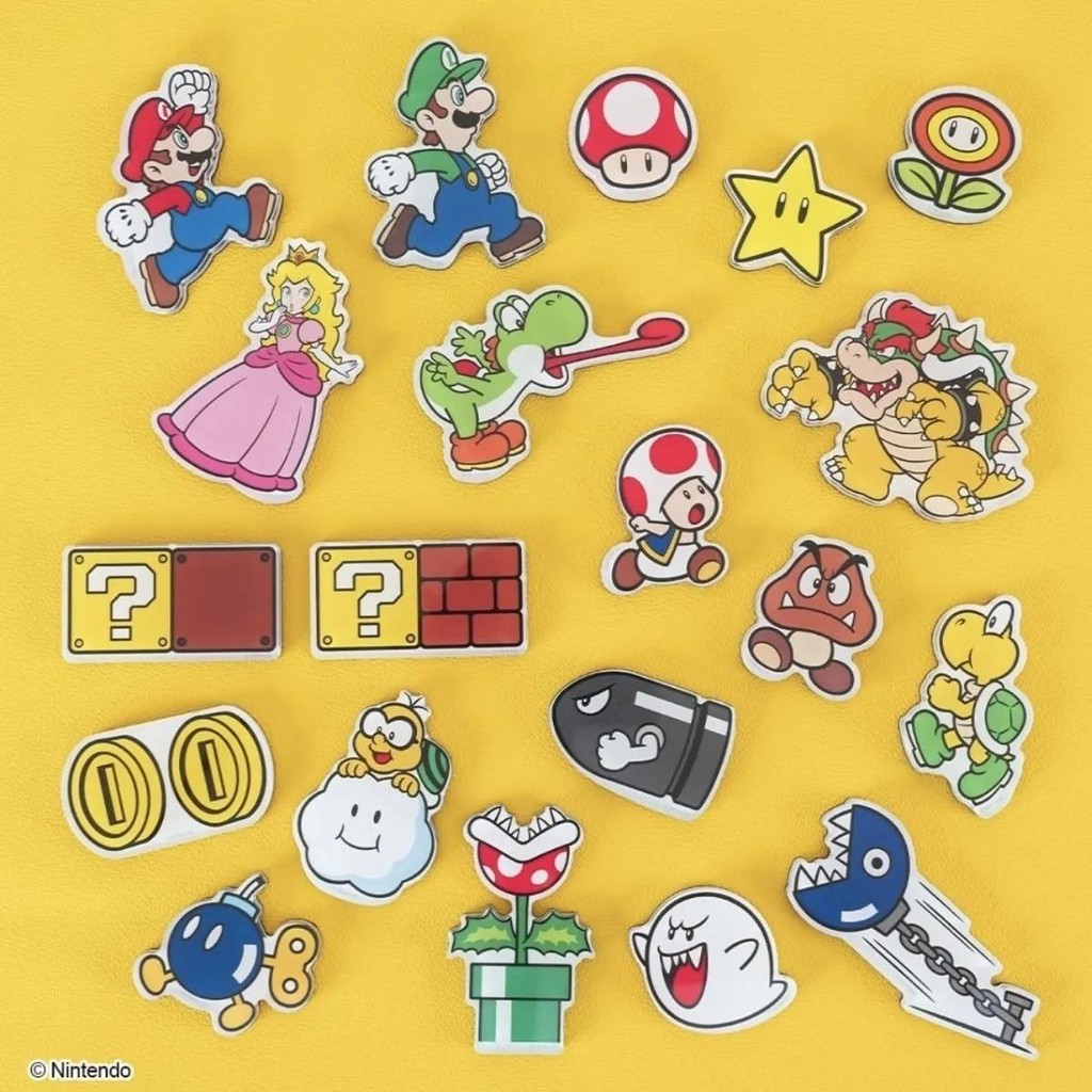 Genuine Mario Luigi Cool King Yaoxi Chestnut Question Mark Refrigerator ...