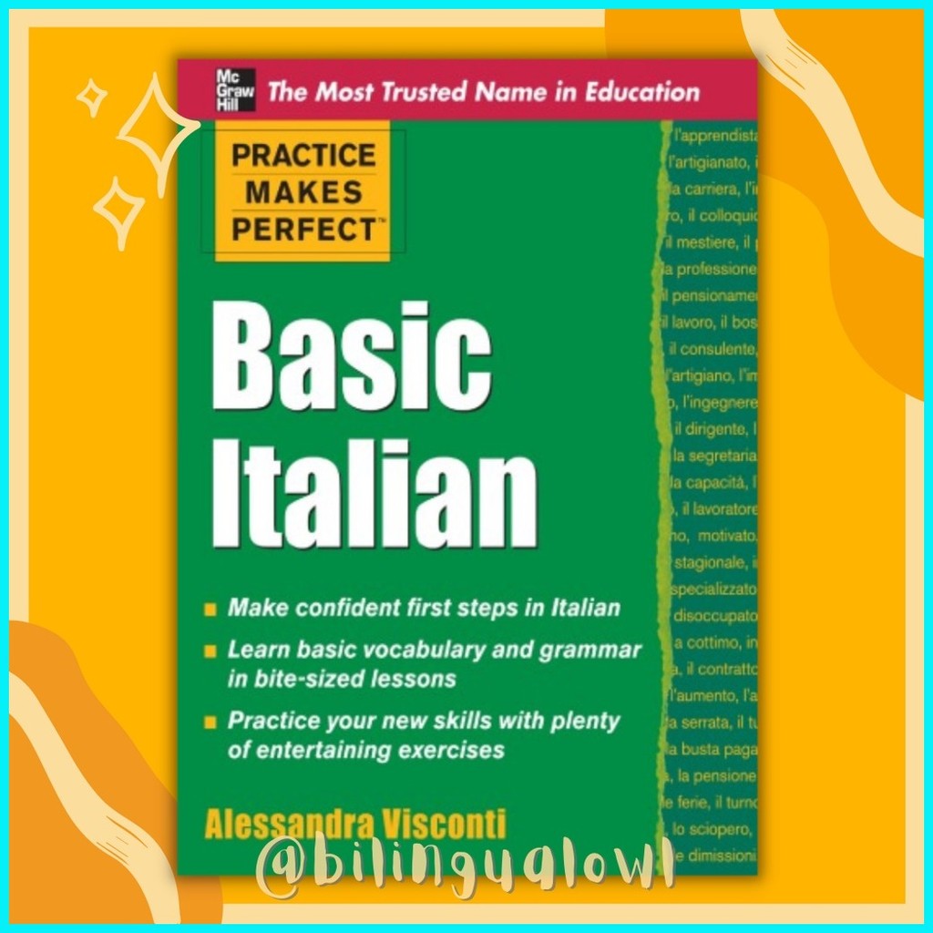 Basic Italian (Practice Makes Perfect) | Shopee Philippines