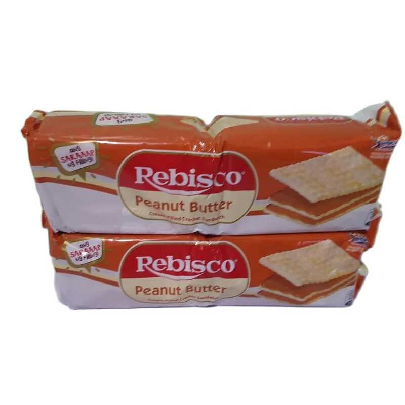 REBISCO Peanut Butter Cream-Filled Cracker Sand (Pack Of 3 X 330 Grams ...