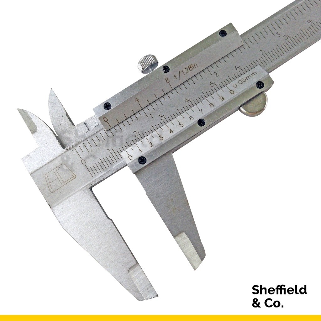 Sheffield Vernier Caliper, 6"/ 150mm | Shopee Philippines