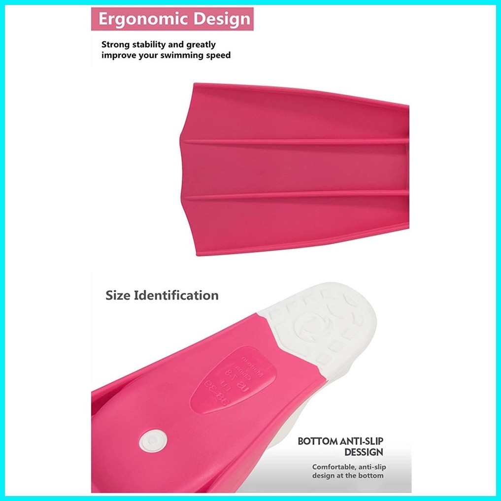 Long Swimming Fins Training Floating Diving Fins Suitable For Adults ...