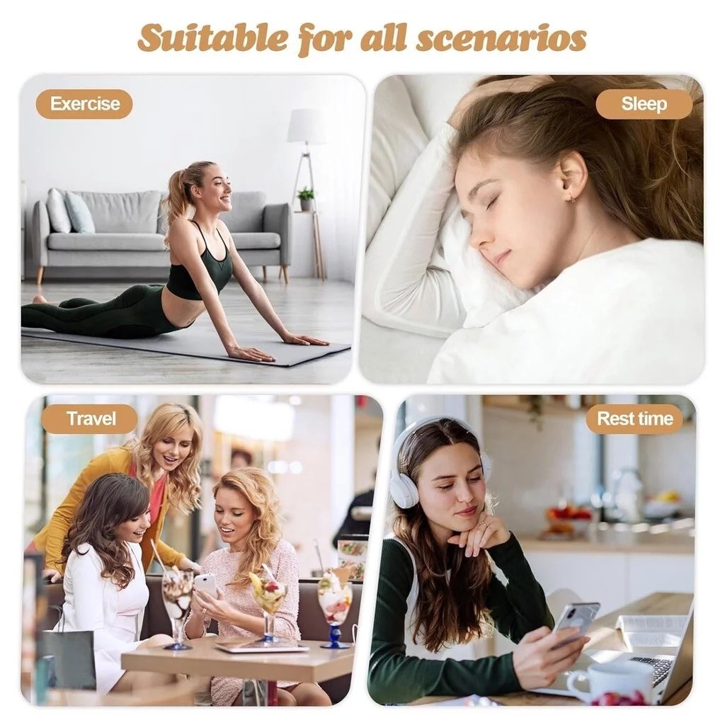 3Pcs Satin Hair Rollers Set for Heatless Curls No Heat Styling Tools ...