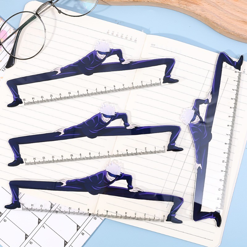 Anime Peripherals Creative Ruler - Japanese Anime Satoru Gojo ...
