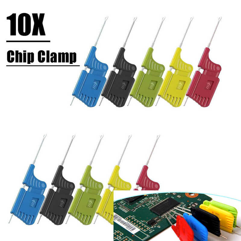 10Pcs X Chip Clamp Universal IC Test BIOS Logic Analyzer SOP Sop8 SMD ...