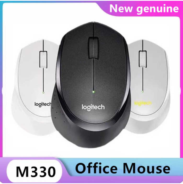 Original Logitech M330 Wireless Silent Mouse 1000DPI 2.4GHz On USB ...
