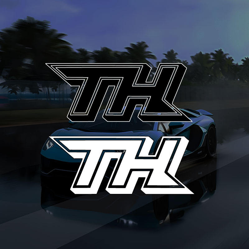 New Hot Wheels TH Super Treasure Hot Wheels Logo Creative Car Sticker ...