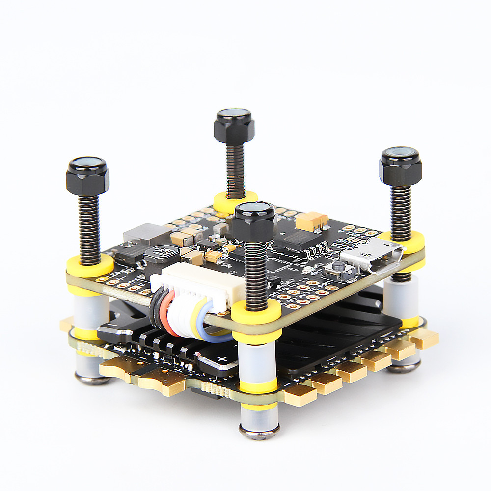 T-Motor Stack F7 HD Flight Controllerfor + F55a Pro II ESC For FPV RC ...