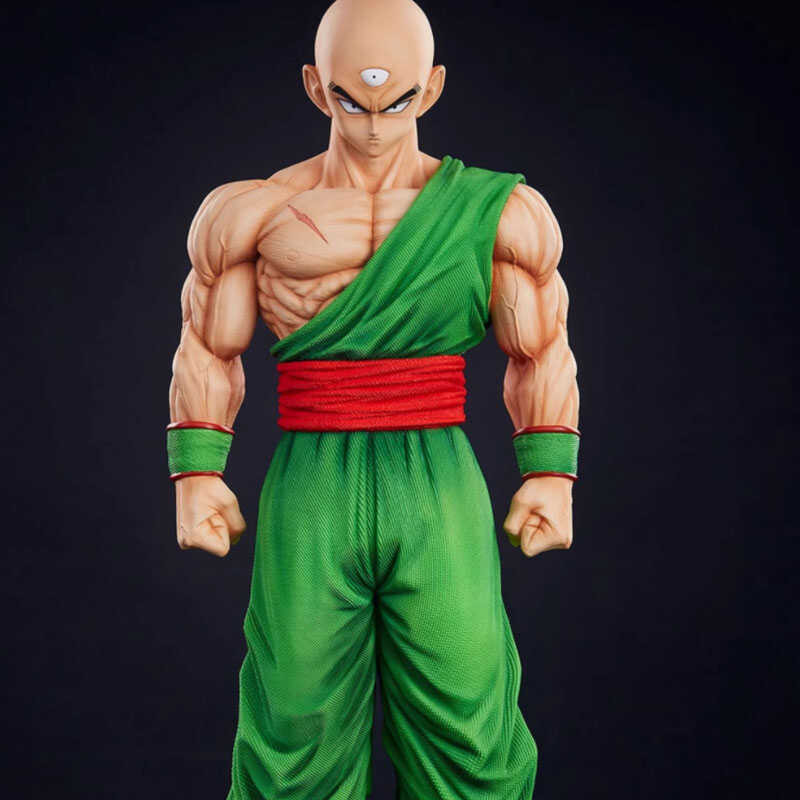 9 32Cm Anime Dragon Ball Tenshinhan Chouzoushu Tien Shinhan Pvc Action ...