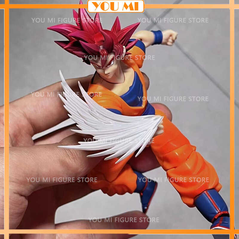4 Tigery Dragon Ball Shf Ssj Super Saiyan Goku Red Hair Ultra Instinct ...