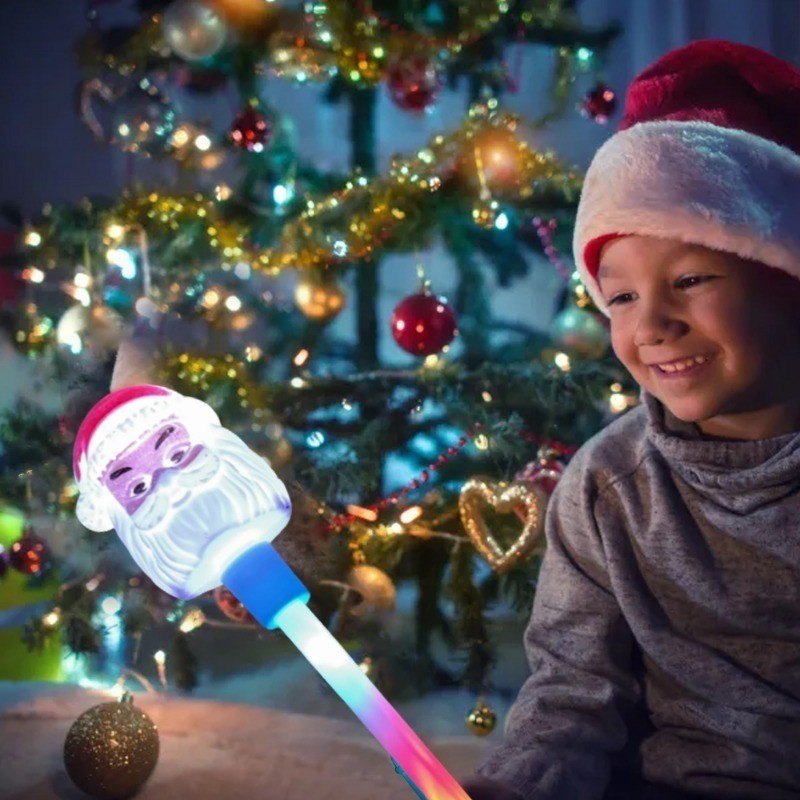 Santa Claus Magic Wand - Christmas Party Cheer Props - DIY Party ...
