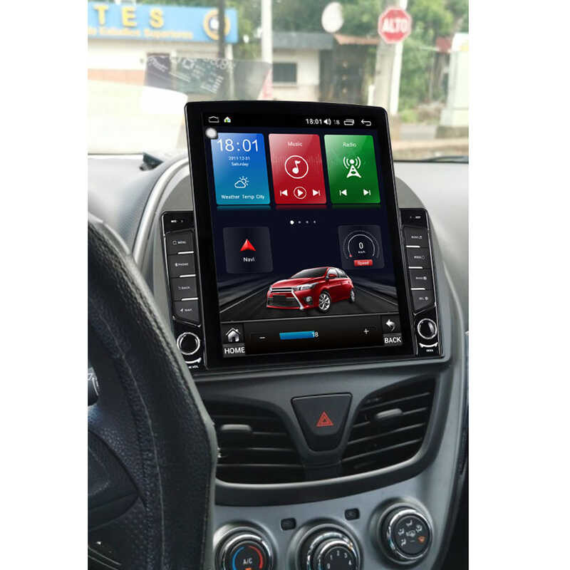 Chevrolet Navigtion For Spark 2015-2017 Tesla Player Head Unit Car ...