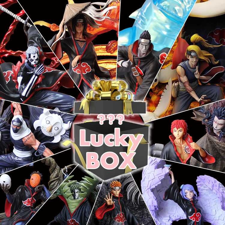 Naruto Anime Figure Kakashi Sasuke Modal Animer - Bd Box Lucky Box ...