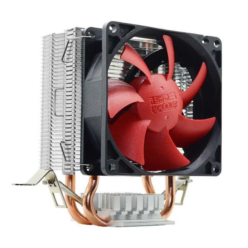 Ng Pag-Overclock Tatlong Red Sea Mini Computer CPU Cooler Ng Air-Cooled ...