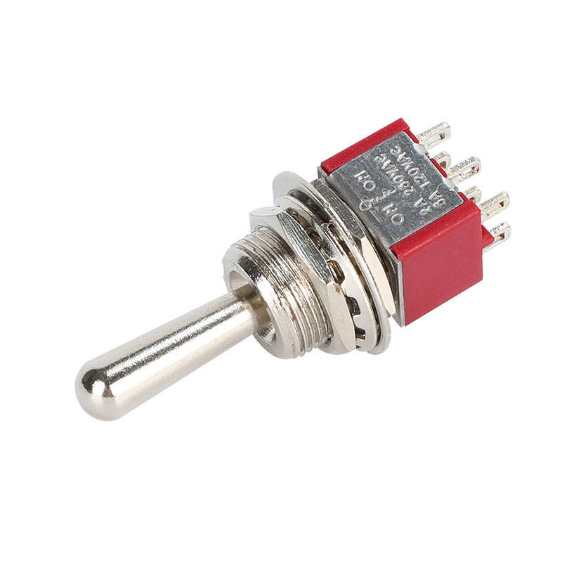 12mm Button Switch MTS-102 Rocker Arm Switch 3A250V Cap-Proof 103/202 ...
