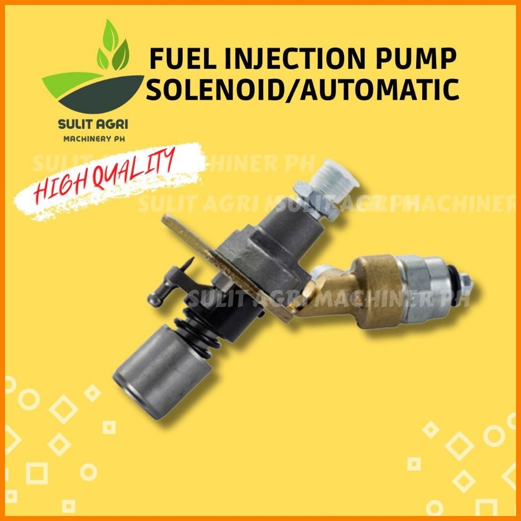 ⚽︎ Fuel Injection Pump Assembly 186F 186FA with Solenoid Electric Valve ...