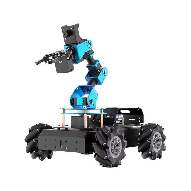 Armpi Pro ROS Robotic Arm With Raspberry Pi Open Source 4Wd Mecanum Wheel Robot Car AI Vision ...