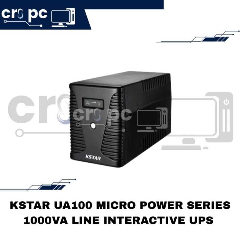 KSTAR Ua100 MICRO POWER SERIES 1000Va LINE INTERACTIVE UPS 761 | Shopee Philippines