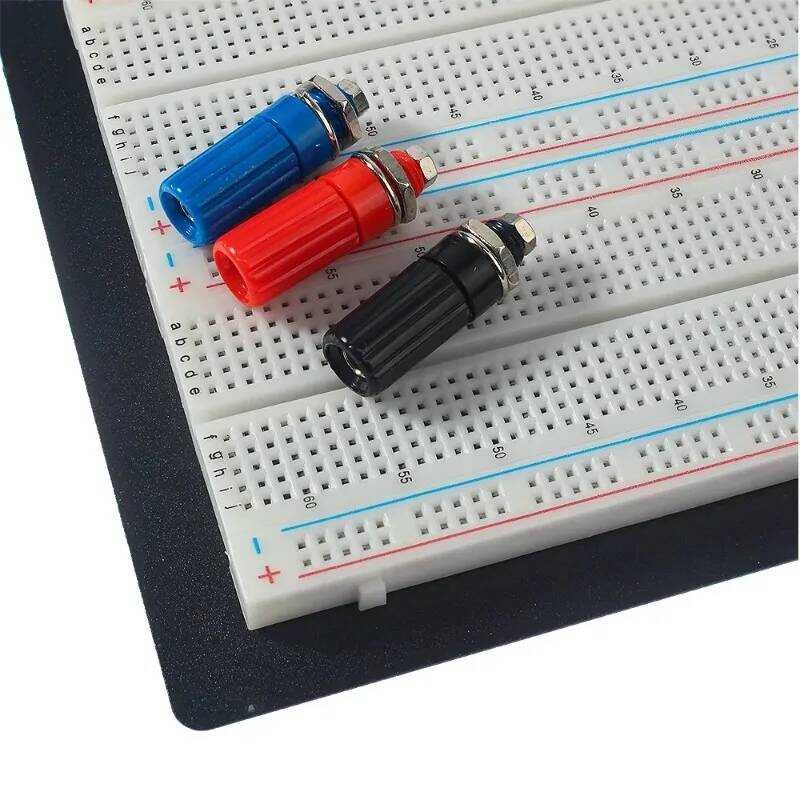 553 Zy 204 1600Pts 4 Bus Test Protoboard Complete Breadboard Kit ...