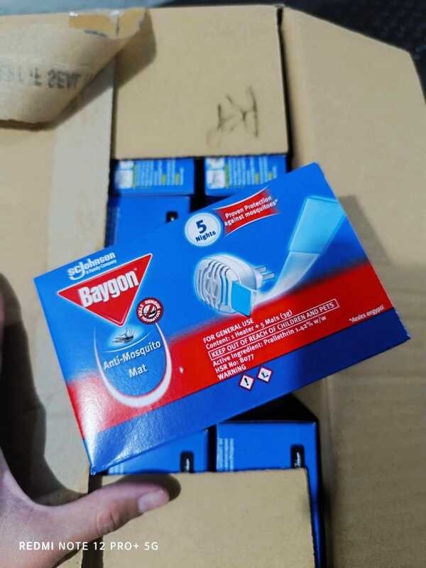 Baygon Mat Anti-Dengue Starter 5'S C3a | Shopee Philippines