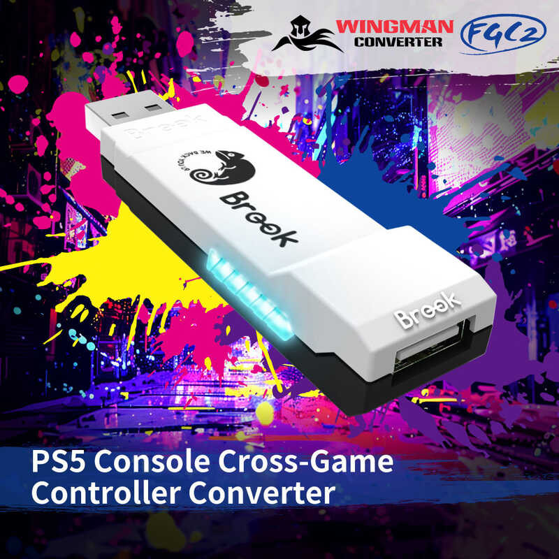 Brook Wingman FGC 2 Converter For Ps5 And PC E68 0B7 180 4B2 | Shopee ...