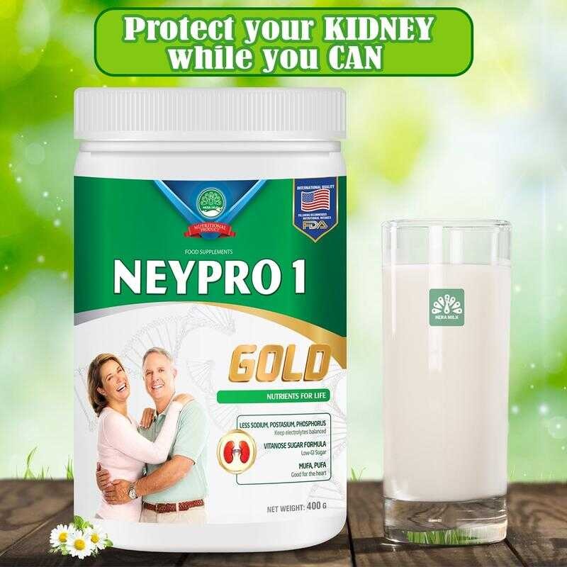 Neypro 1 Gold Colostrum Milk 400G Support Kidney Problem 3 | Shopee ...