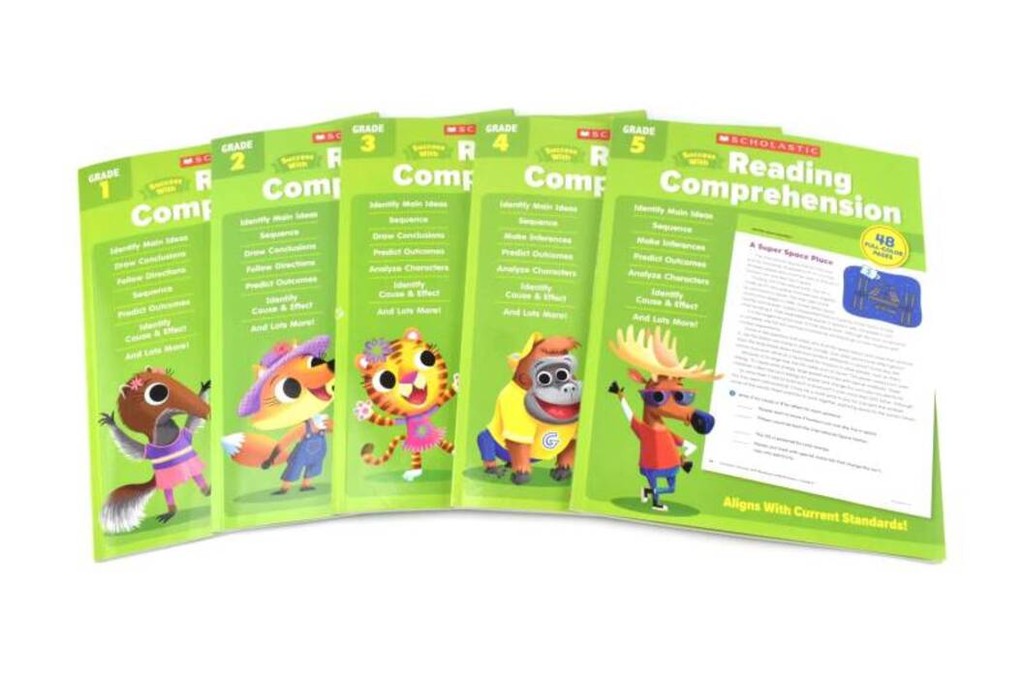 Scholastic Success With Reading Comprehension Grade 1-5 Elementary ...