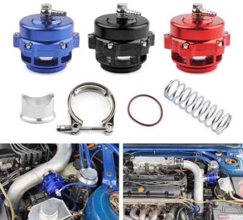 Car Accessories Racing Modification 50mm BOV Turbo Blow-off Valve Turbo ...