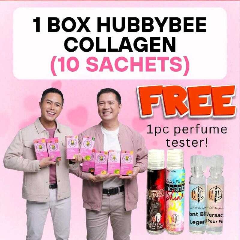 Hubbybee Premium Collagen Booster Mix Per Box Of 10 Sachets (4 Flavors ...