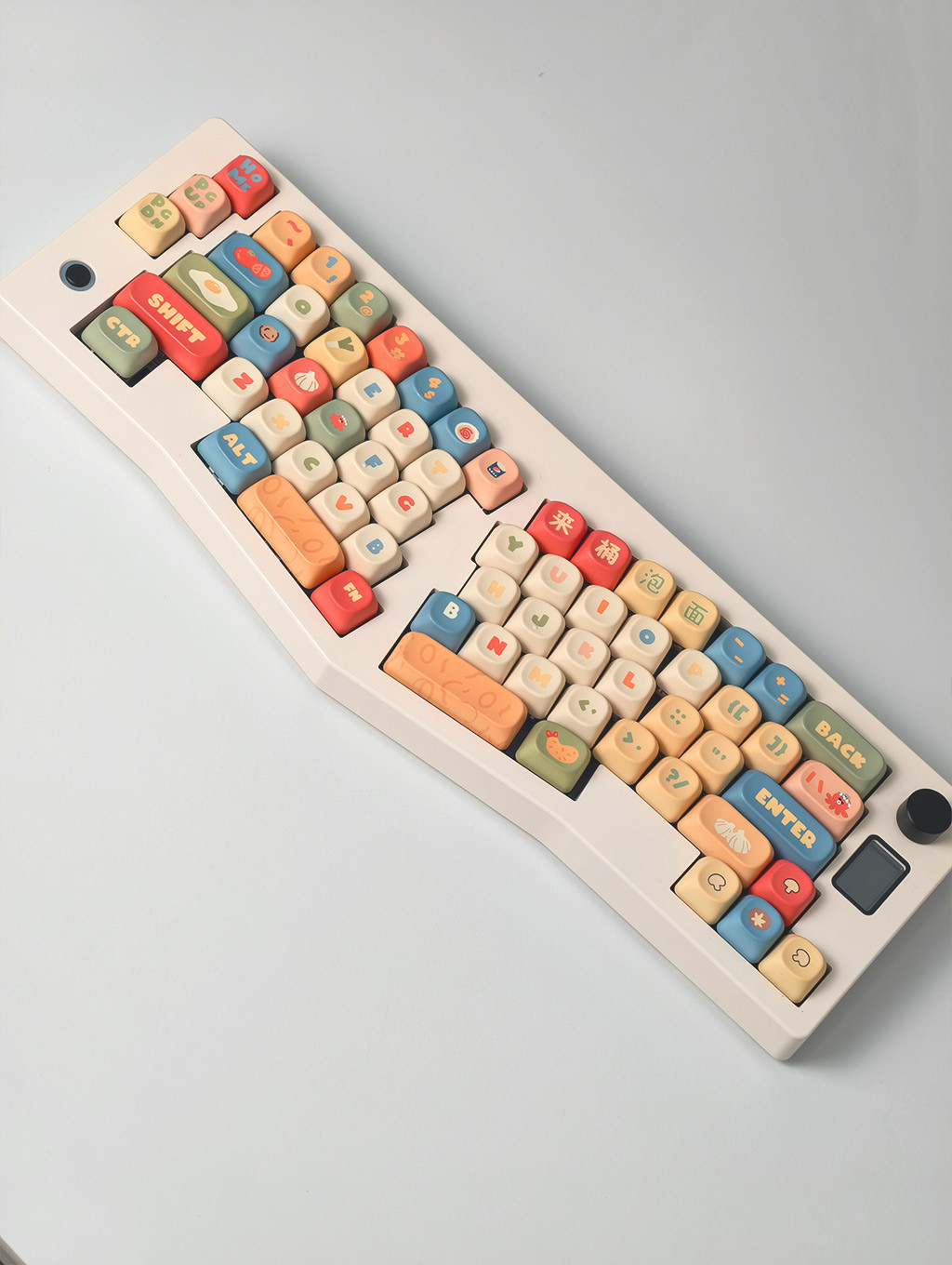 Instant Noodle Keycaps MOA Profile 131 Keys PBT Dye Sublimation Aula ...