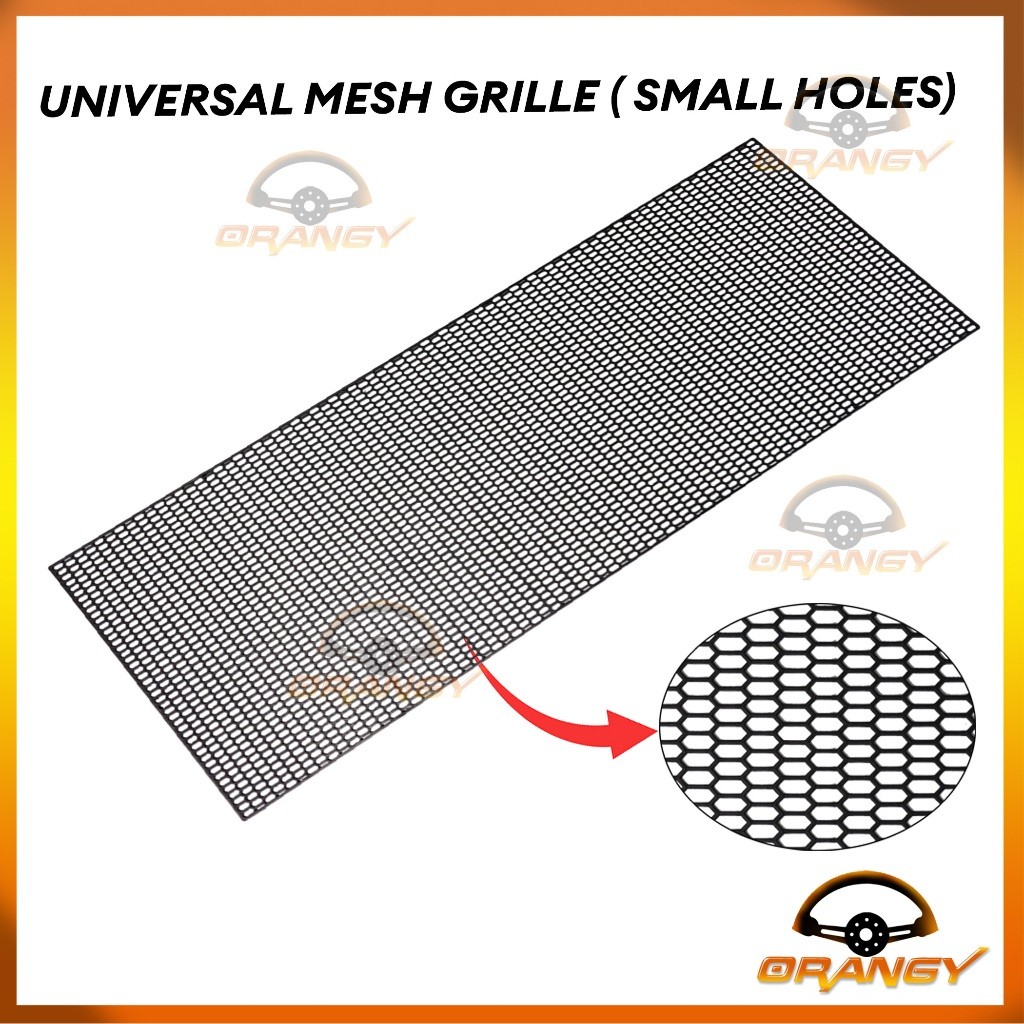 Universal OEM Honeycomb Car Mesh Grille SMALL HOLES 14MM Front Bumper ...