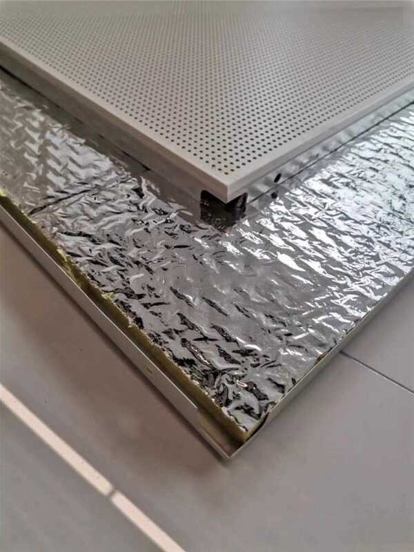 Perforated Computer Soundproof Wall Panel for Water Pump Room, Aluminum ...