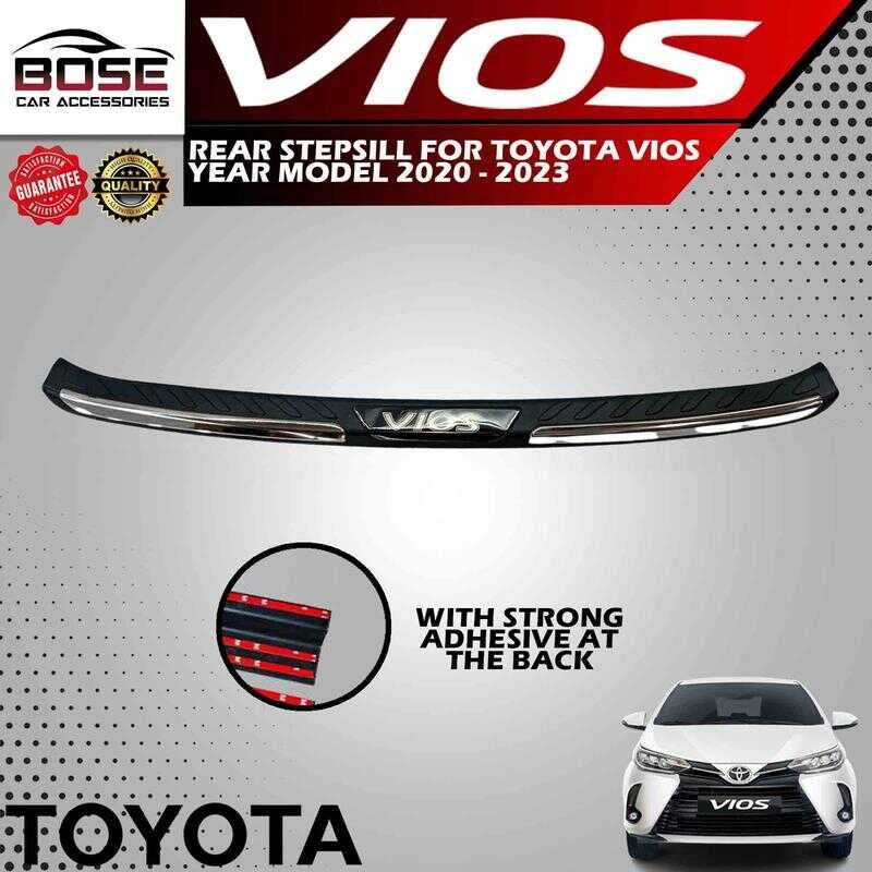 Toyota Vios Gen 4 Prime XLE Rear Stepsill 2019-2024 Year Model Bumper ...