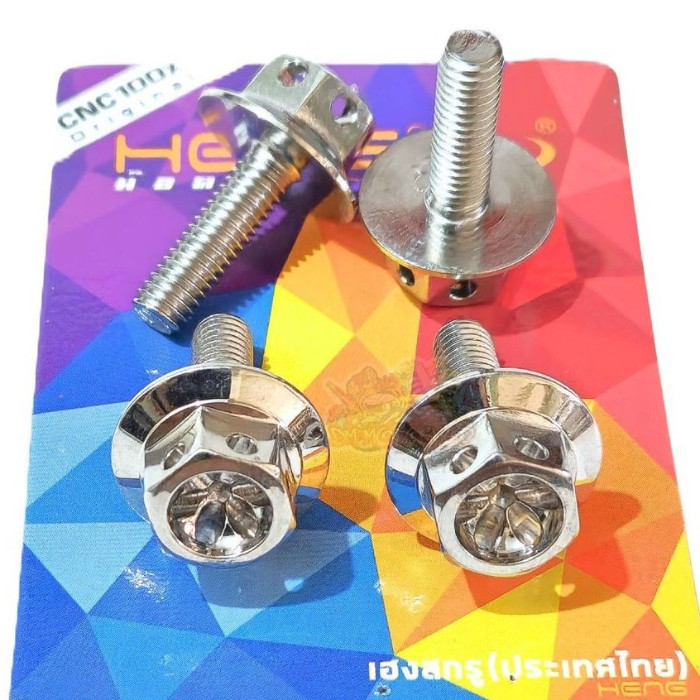 Front Fender Bolt Set 4pcs – GoldSilver Bolts - Honda ADV 150160, PCX ...