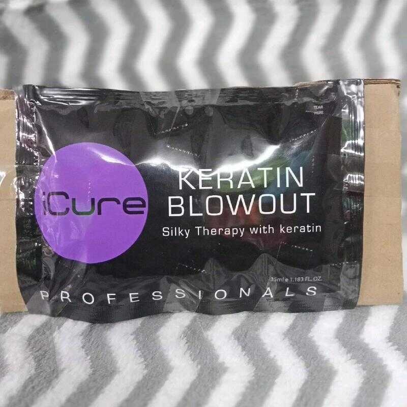 Icure Hair Brazilian Keration Blowout Sachet 35Ml Conditioner Haircare ...