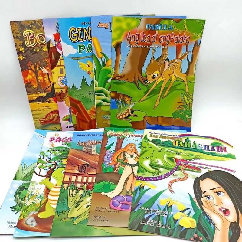 Kwentong Pambata / Pabula Alamat Coloring Book Random Story Abakada ...