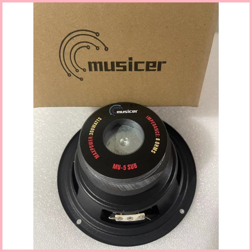 MUSICER 5 Inches Dual Magent Woofer Instrumental Speaker 300 Watts For ...