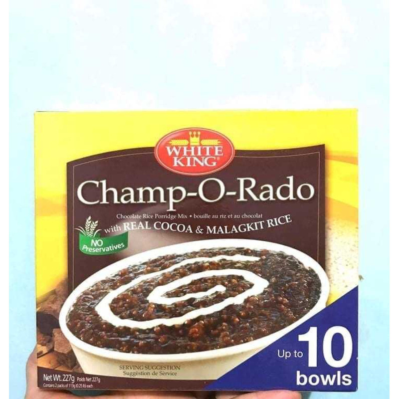 White King Champ-O-Rado Champorado Chocolate Rice Porridge Mix 227G E5c ...