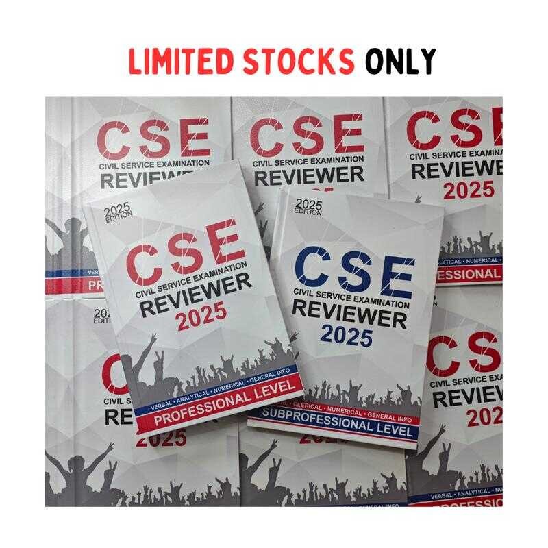 2025 CSE REVIEWER For PROF And SUBPROF | Shopee Philippines
