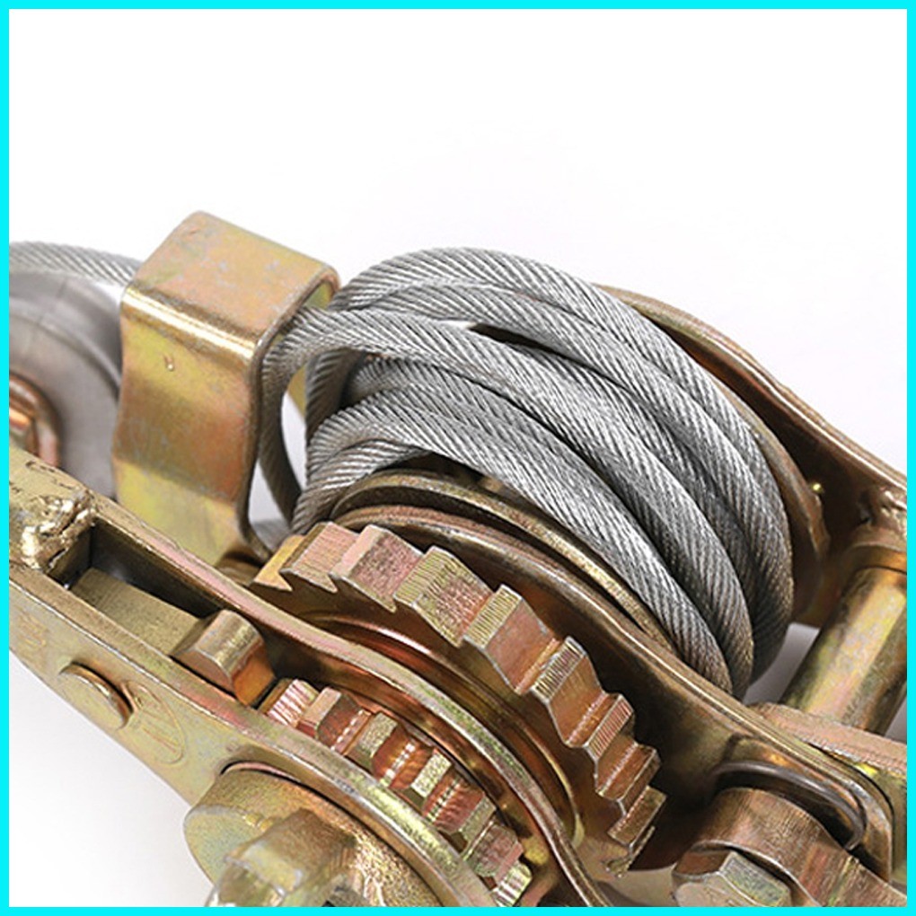 1T Ratchet Puller Pat Grip Ratchet Wire Rope Hand Power Puller Wire ...