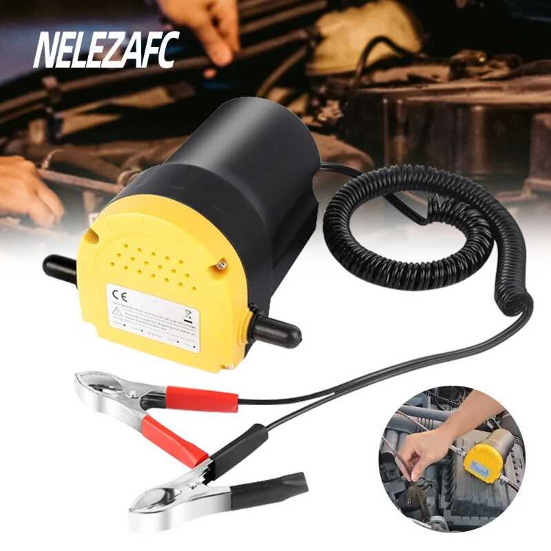Xj 12V Electric Car Oil Pump Crude Oil Fluid Pump 60W Extractor ...