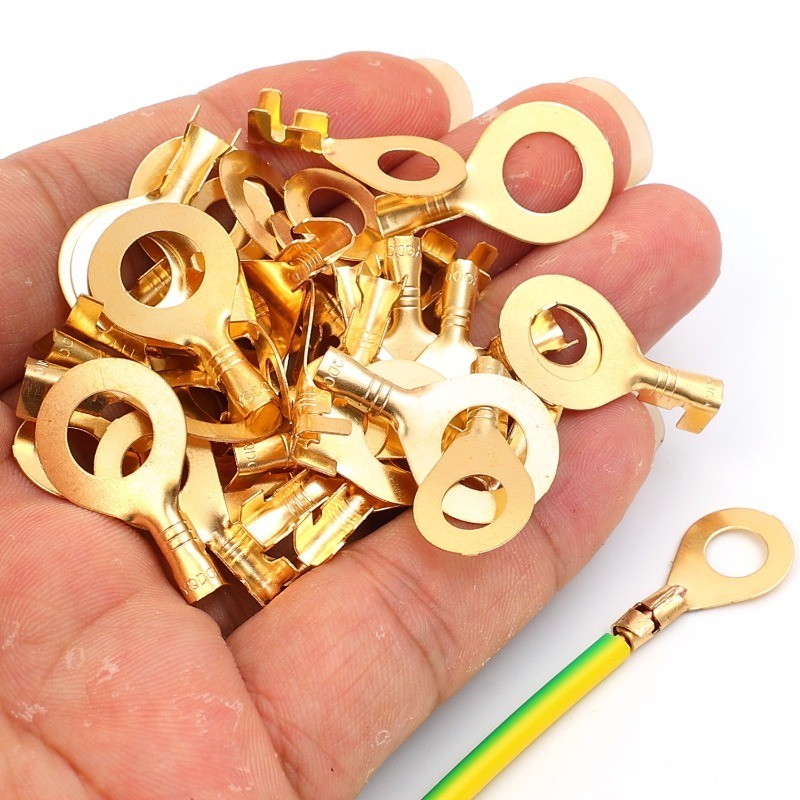 High Conductivity Brass Terminals Kit with 3 Sizes, Corrosion-Resistant ...