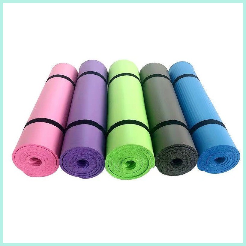 10mm Extra Thick high density antitar exercise Yoga Mat exercise mat ...