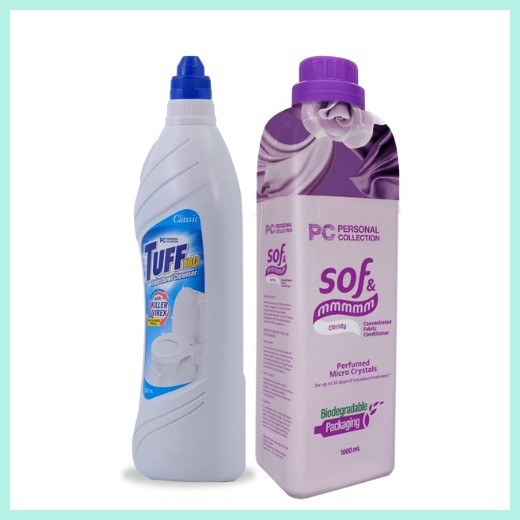 PC COMBO SOF ETERNITY + TUFF TBC toilet bowl cleanser & fabric ...
