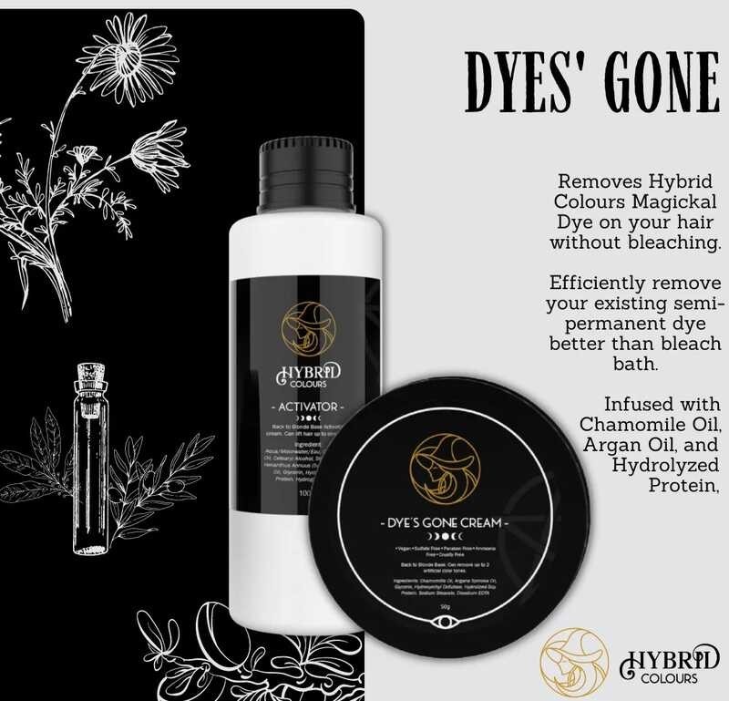 DIE 'GONE [UNK] Hair Dye Remover sa pamamagitan ng HYBRID Colors [HINDI ...
